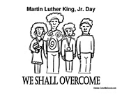Martin Luther King Jr Coloring Pages
